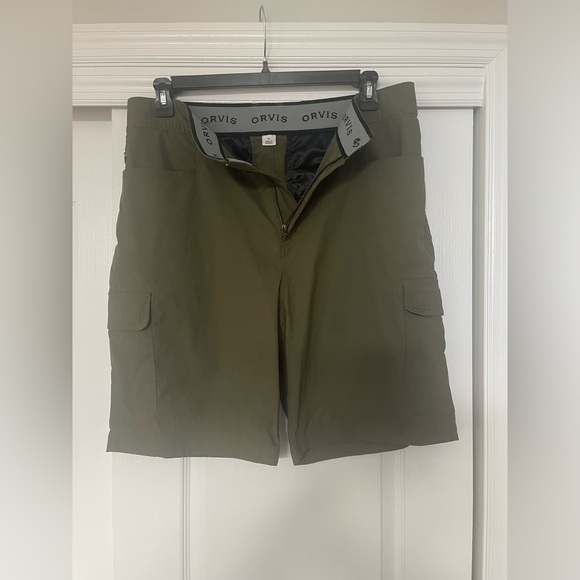 Orvis | Shorts | Mens Orvis Cargo Shorts Size 38 Army Green | Poshmark